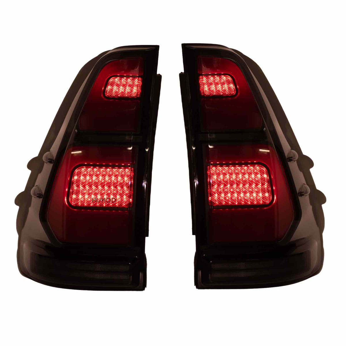 LED Tail-Lights Suitable For Toyota Prado 2003 - 2009 | Blacked Out – HIMOD