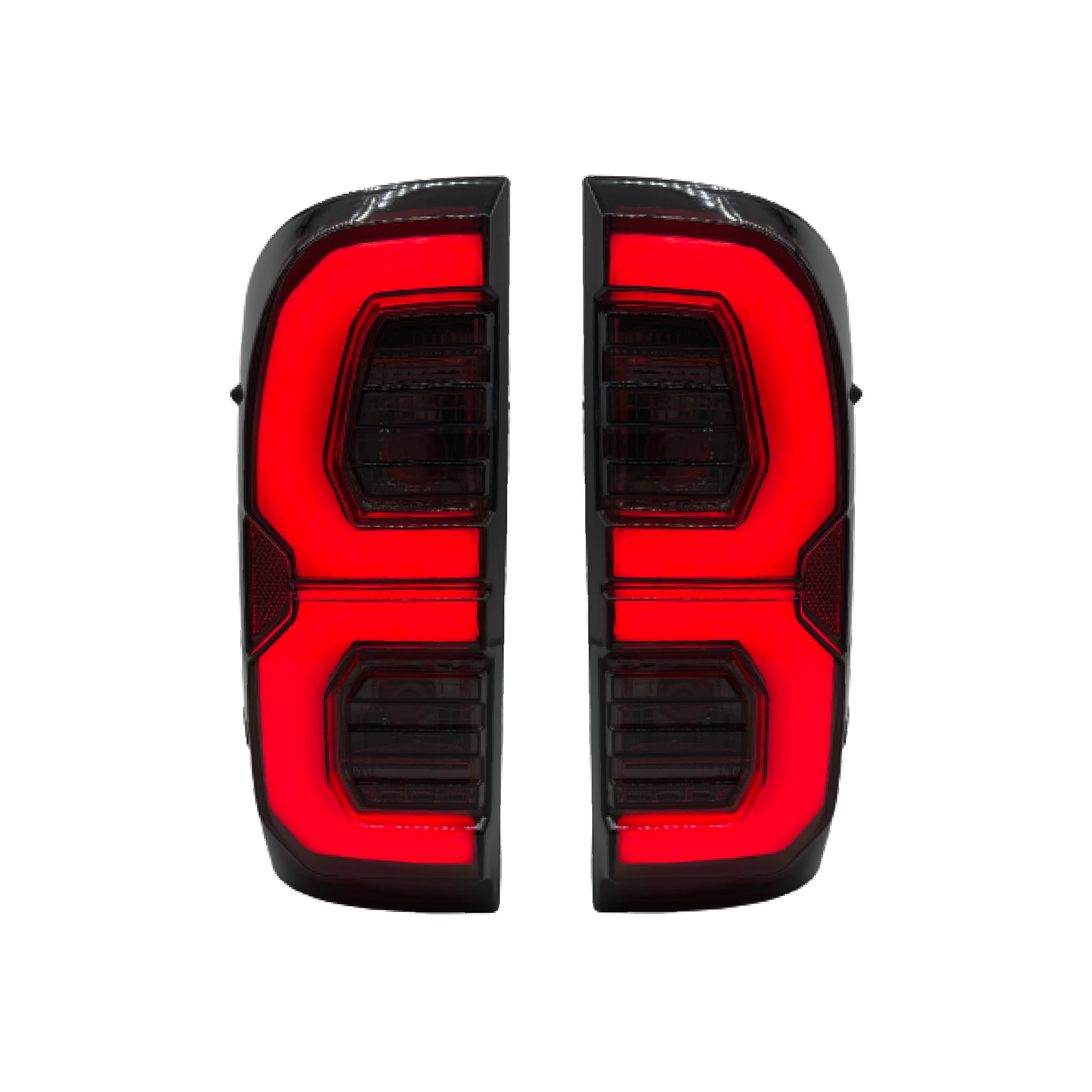 LED Tail-Lights Suitable For Toyota Hilux 2005 - 2015 | Blacked Out V2 ...