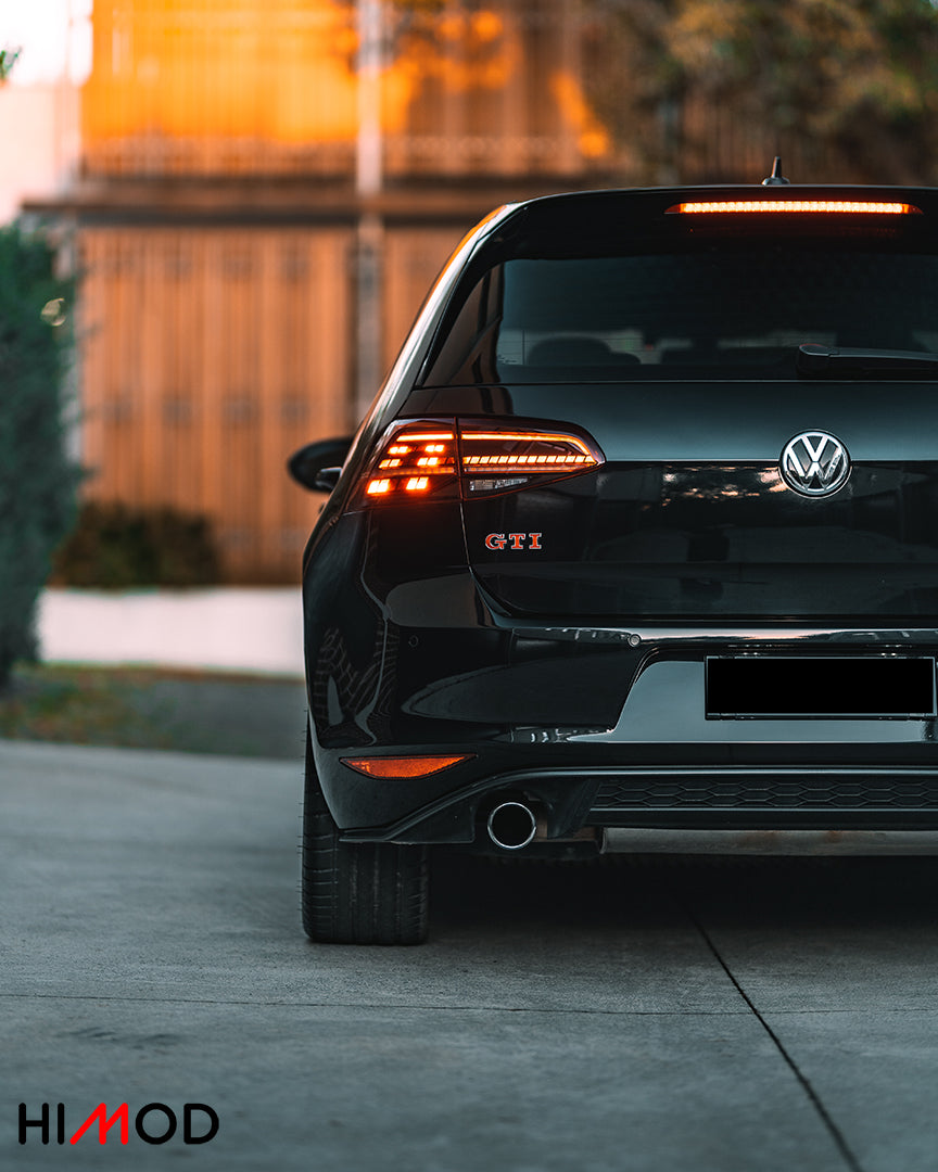Blacked Out Sequential LED Tail Lights | Volkswagen Golf MK7 - MK7.5 2 ...
